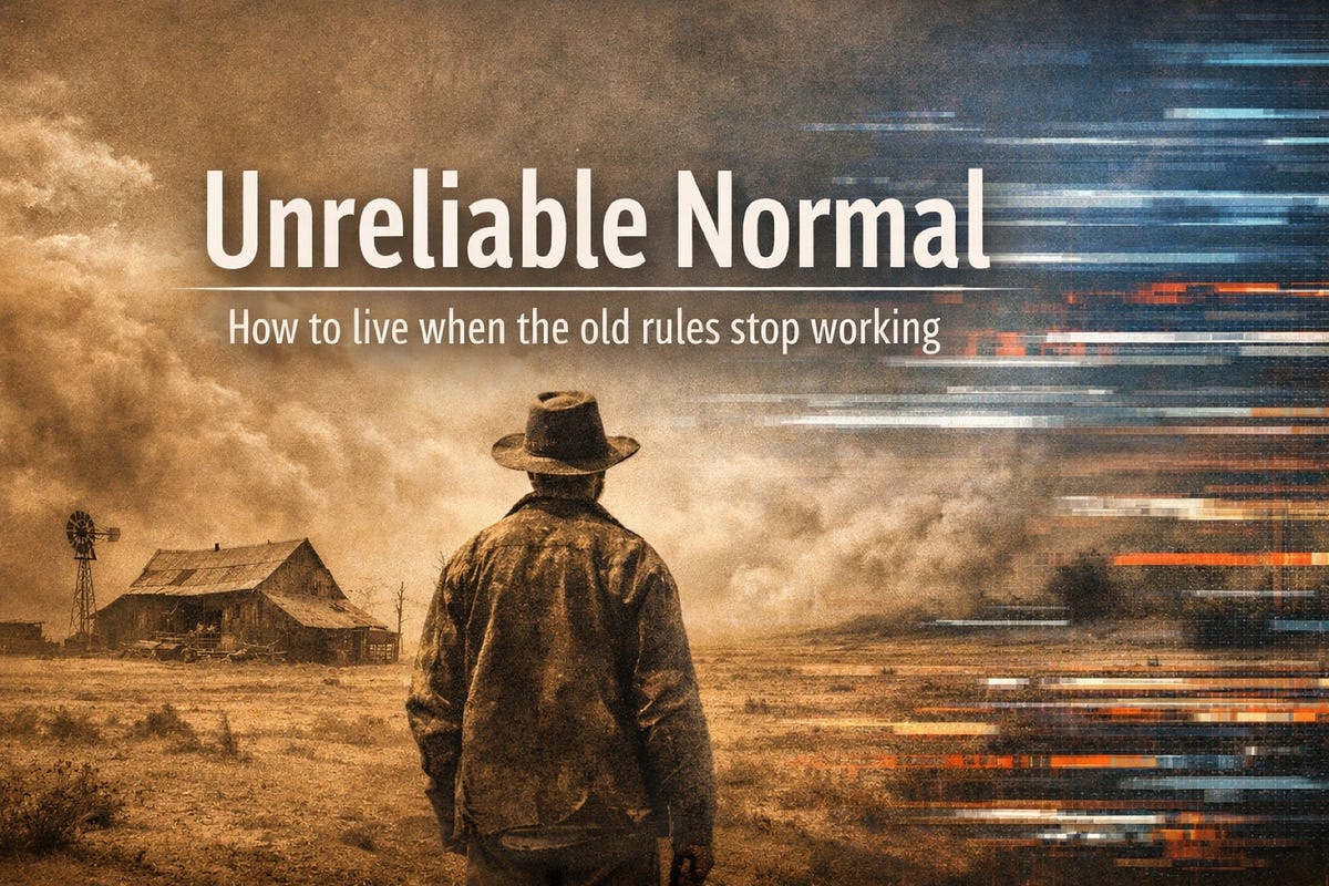 Unreliable Normal: How to Live When the Old Rules Stop Working | by ...