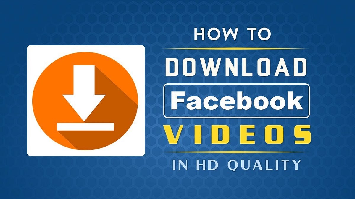 How to download facebook videos?. Facebook is undoubtedly one of the ...