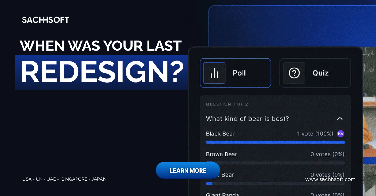 When Was Your Last Website Redesign? | by sachhsoft | Nov, 2025 | Medium