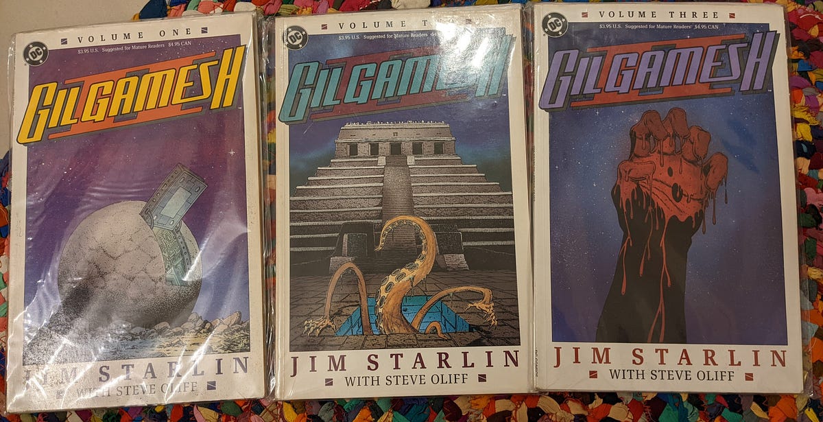 Gilgamesh II by Jim Starlin & Steve Oliff(1989) | by Tushar | Medium
