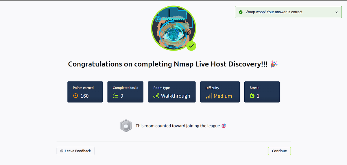 Nmap Live Host Discovery — TryHackMe Room Summary | by TheSocialHacker ...