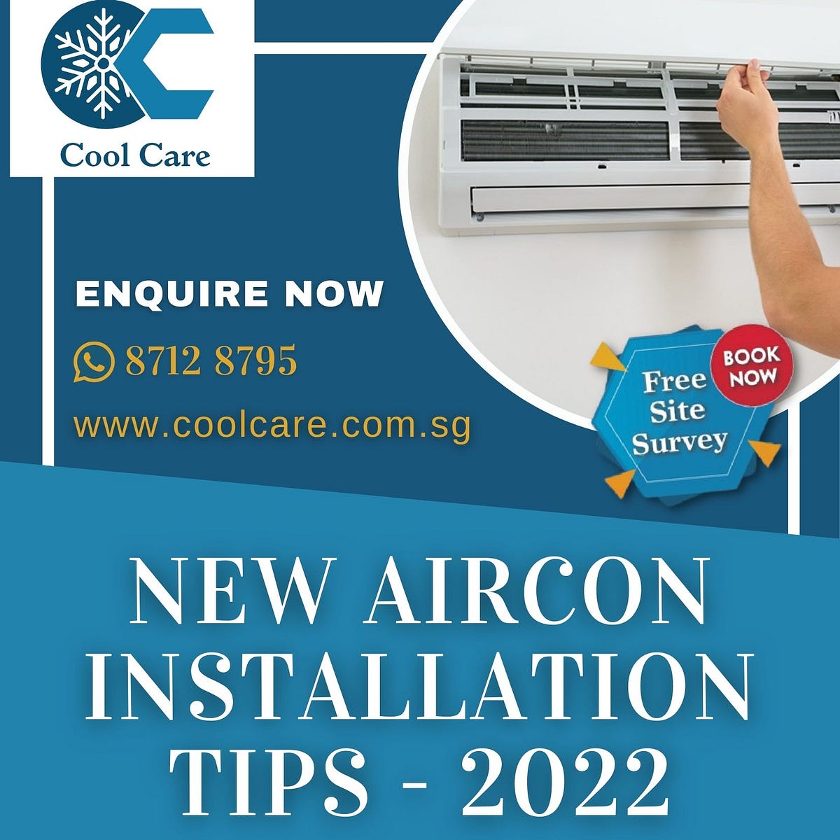NEW AIRCON INSTALLATION TIPS — 2022 | by Aircon Servicing - Cool Care ...