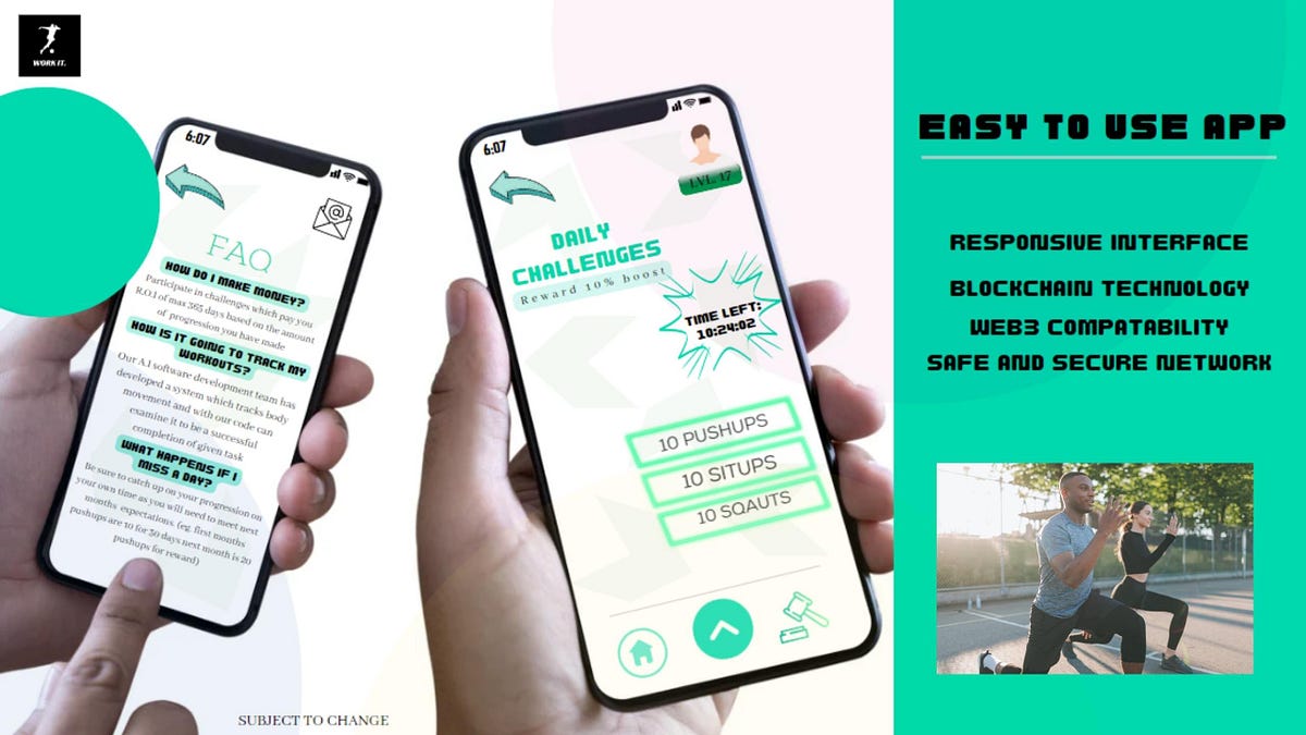 Work It— Workout App - Classified Goat's - Medium