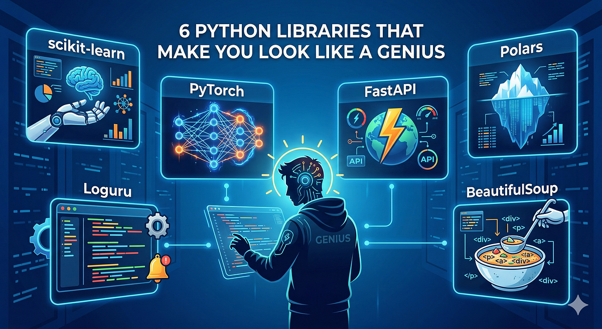 6 Python Libraries That Make You Look Like a Genius Developer in 2026 ...