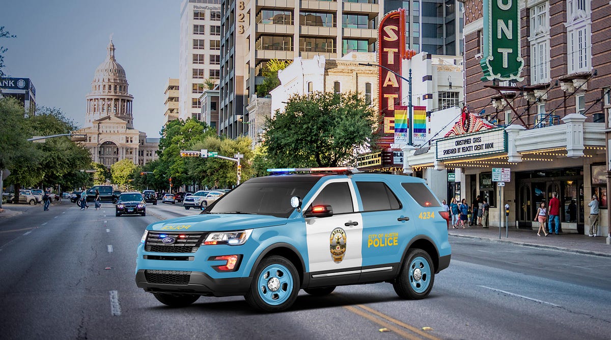 It’s time to bring back the powder blue Austin Police Cruiser. | by ...