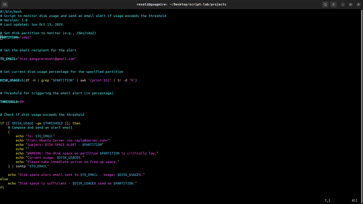 My Experience Learning Bash Scripting as a Student | by Miss Pangarerevati | Oct, 2024 | Medium