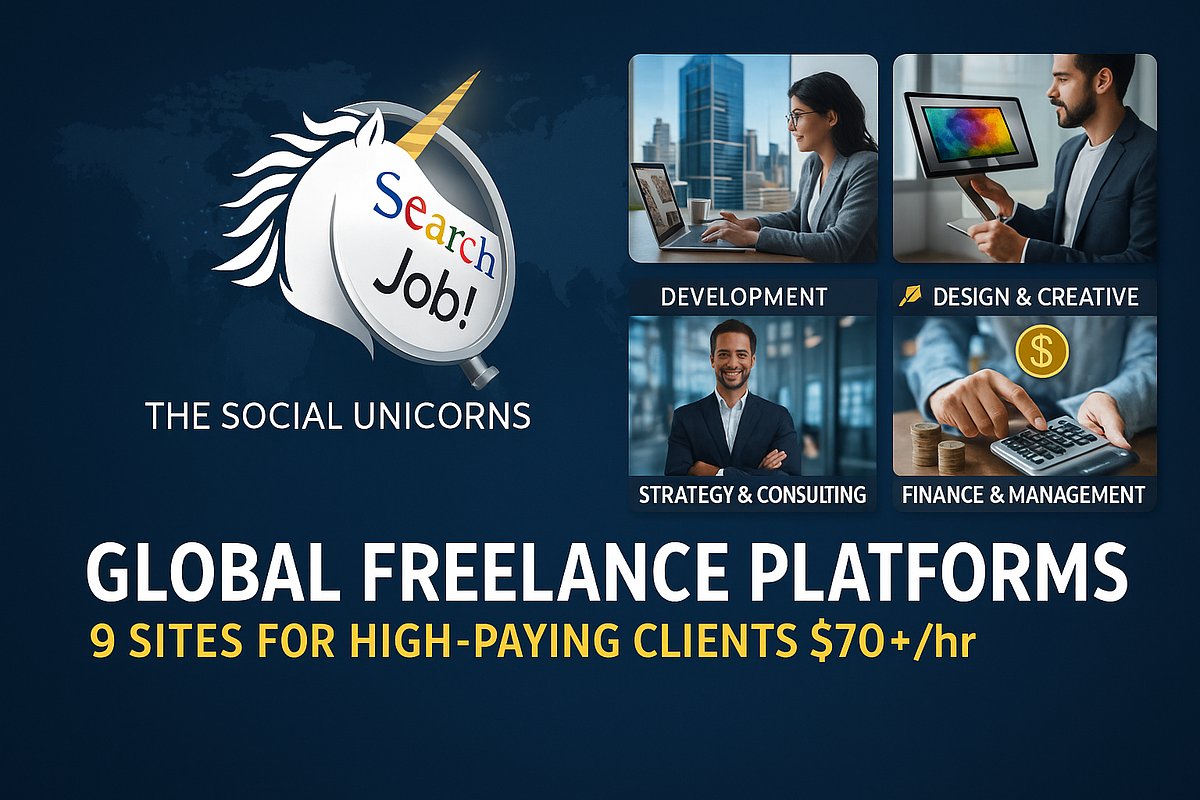 The Global Freelance Economy: 9 Elite Platforms to Land High-Paying $70 ...