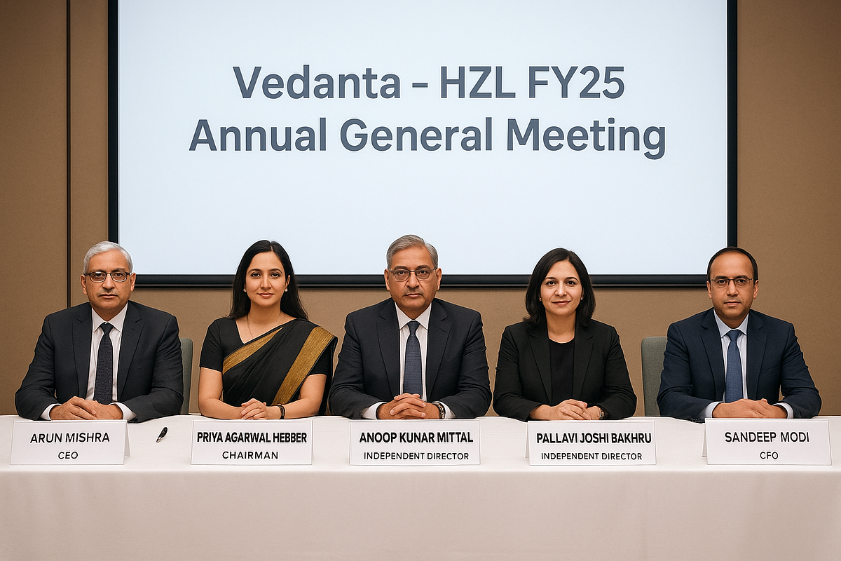 Vedanta–HZL FY25 AGM: Government Directors Missing in Action as ₹1,060 ...