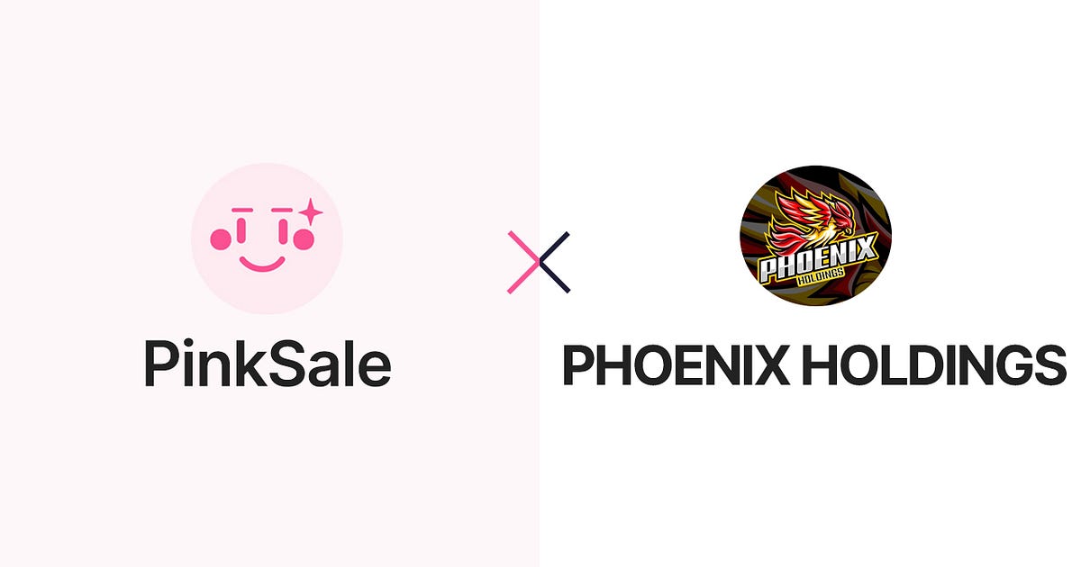 PinkSale and Phoenix Holdings Partnership | by Pink Ecosystem | Medium