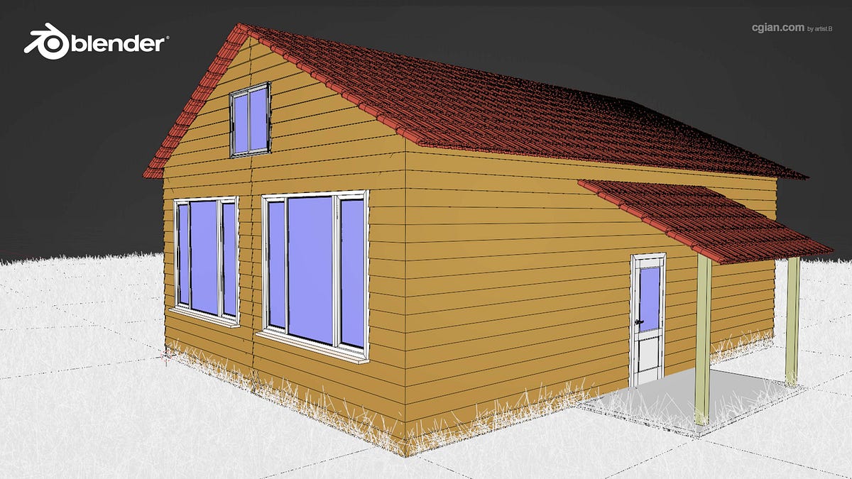 Blender House Plugin for free - artist.B - Medium