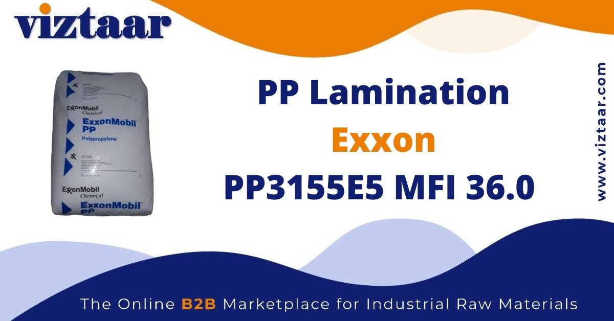 PP Lamination Exxon PP3155E5 — Available for Sale at Viztaar Seller App ...