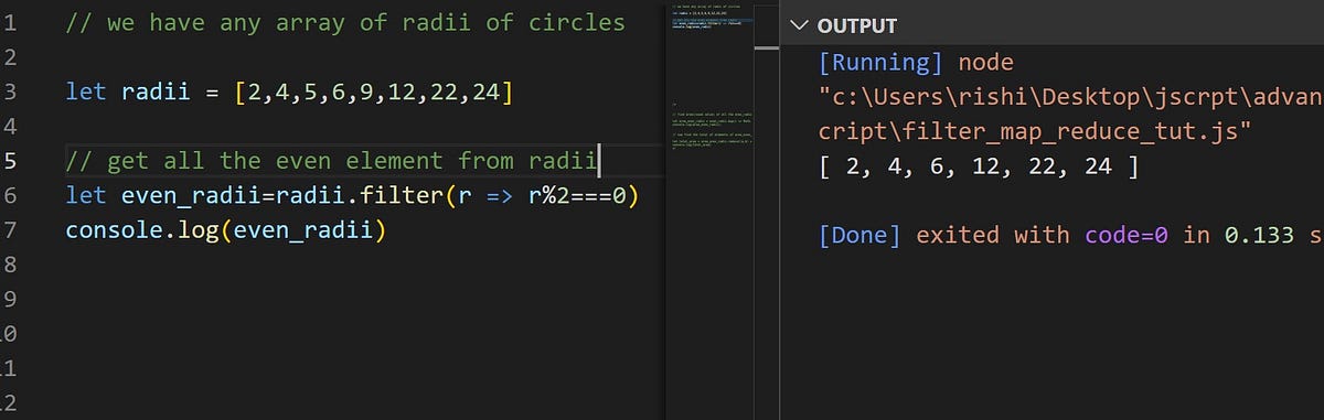 filter(), map(), reduce() in javaScript - Taranjit Singh Anand - Medium
