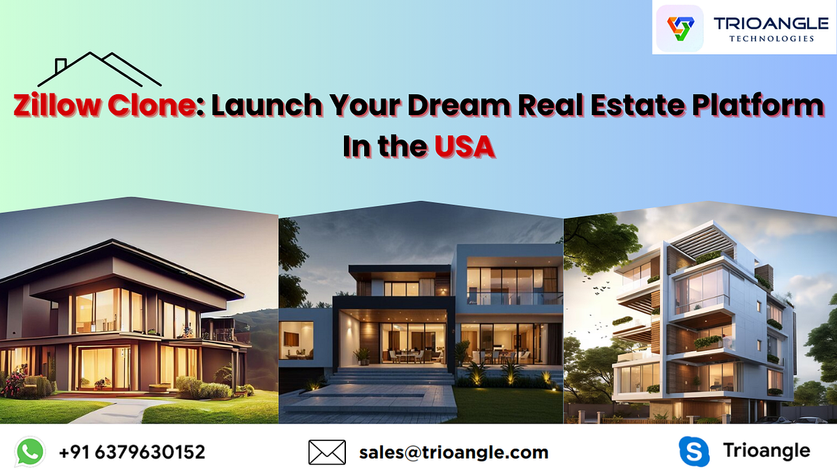 Zillow Clone: Launch Your Dream Real Estate Platform In the USA | by ...