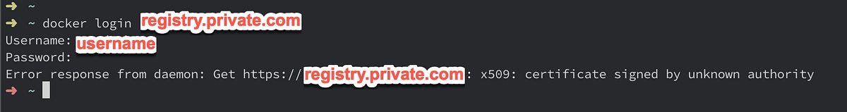 Mac Docker x509 certificate signed by unknown authority | by Jason Ho | Medium