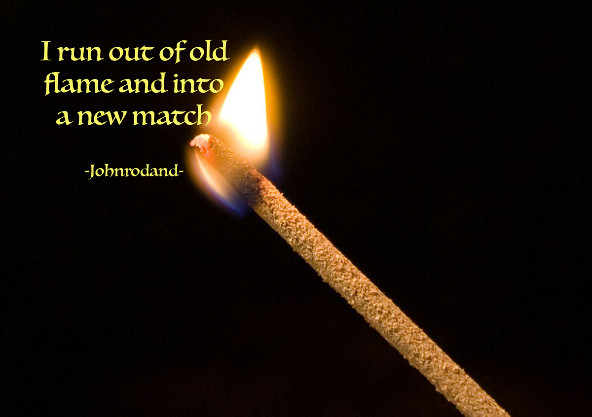Old flame vs new match [seventh round] | by johnronand | Scene & Heard ...