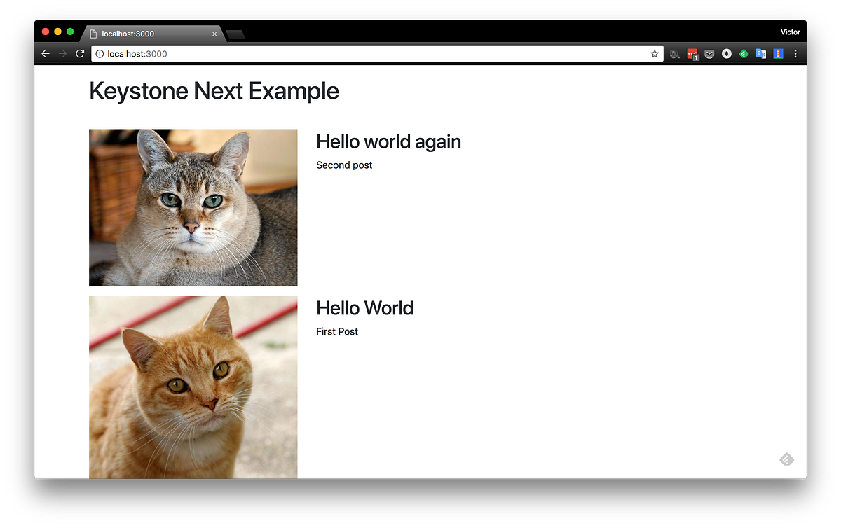 Build a React-driven blog with Next.js and KeystoneJS | by Victor Chan | Medium