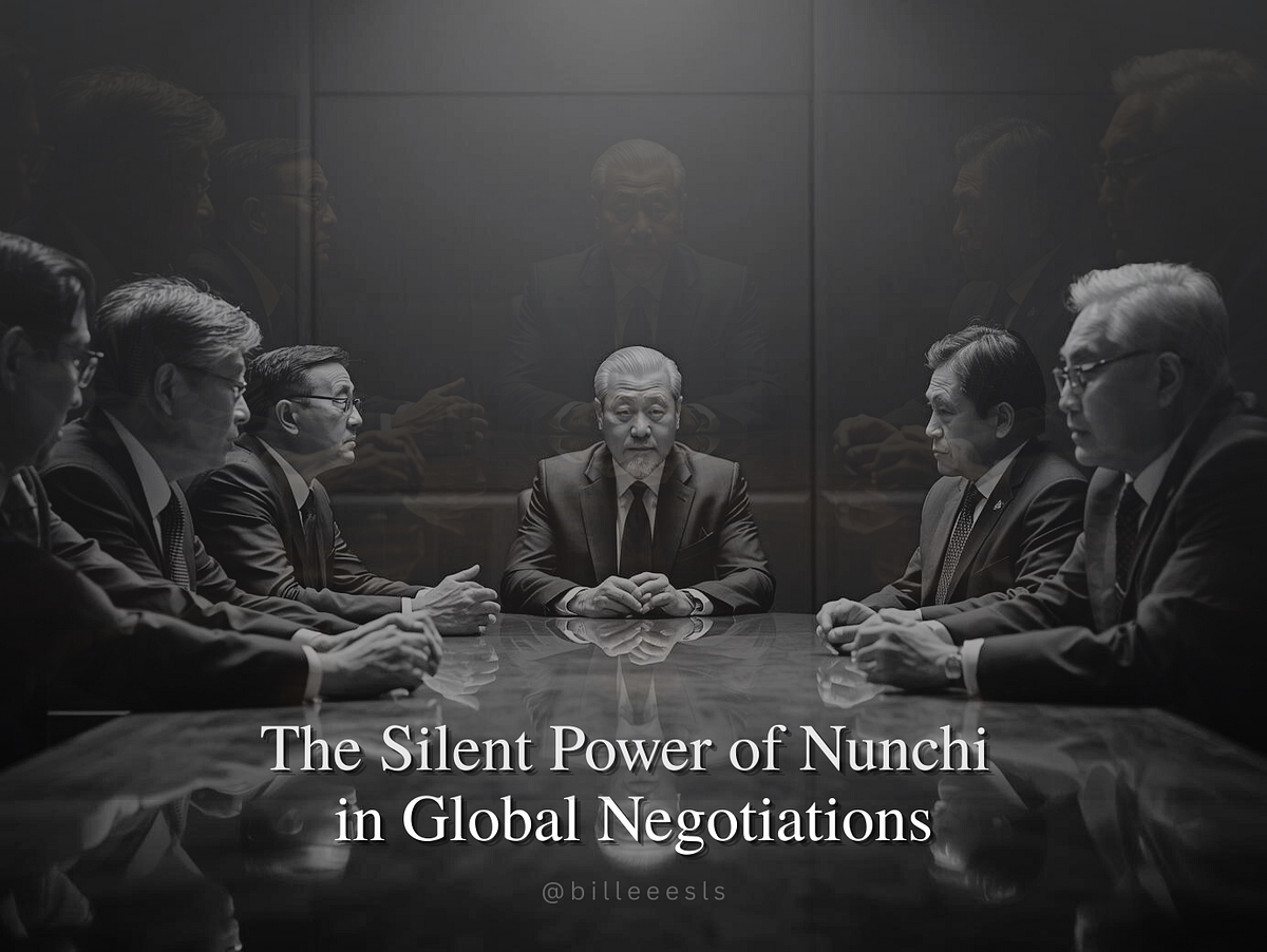 The Silent Power of Nunchi in Global Negosiations | by Salsabila R | Medium