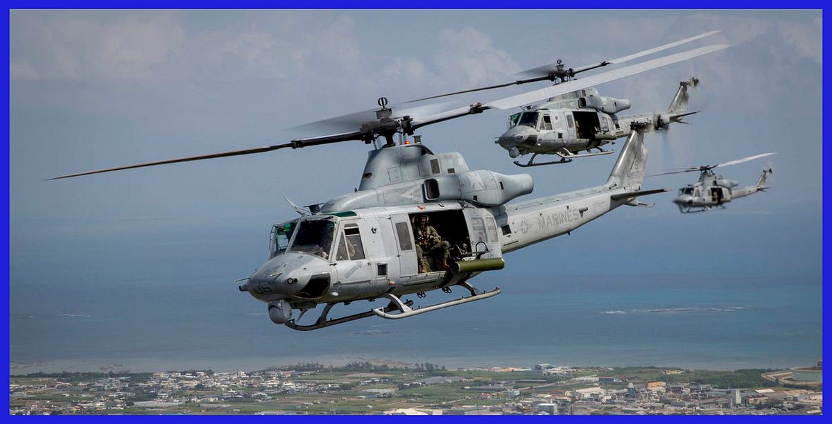 Unstoppable Versatility: Bell UH-1Y Venom Utility Chopper in the Field ...