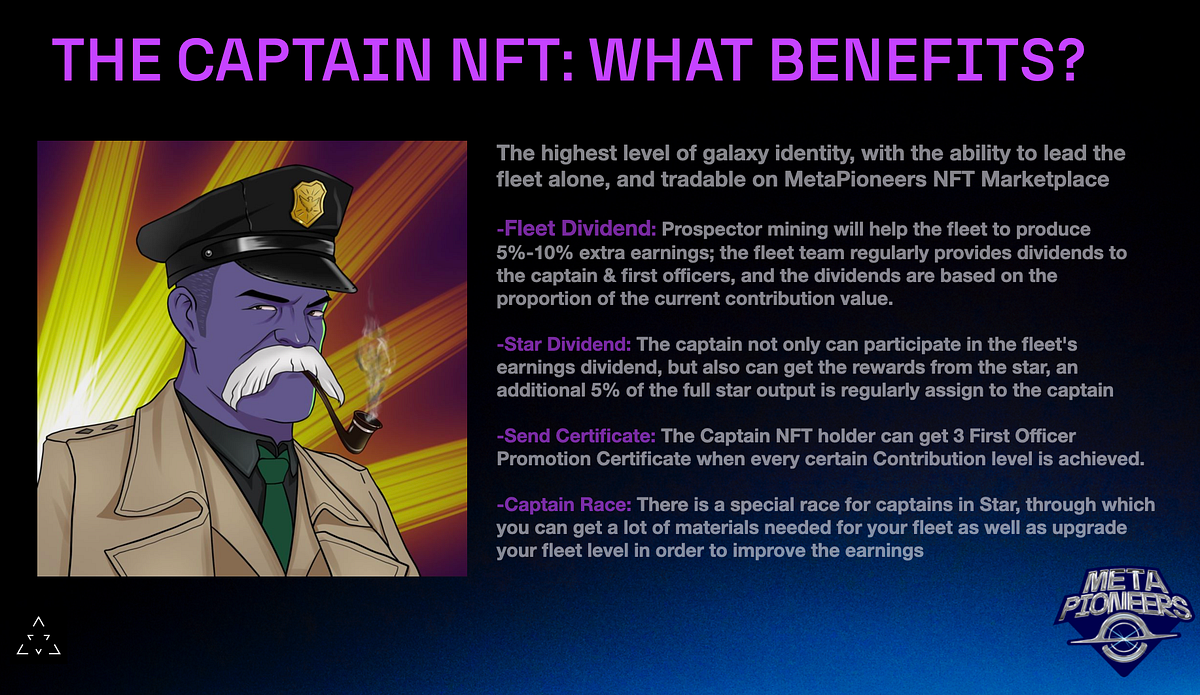 MetaPioneers: Introducing the Captain NFT | by MetaPioneers | Medium