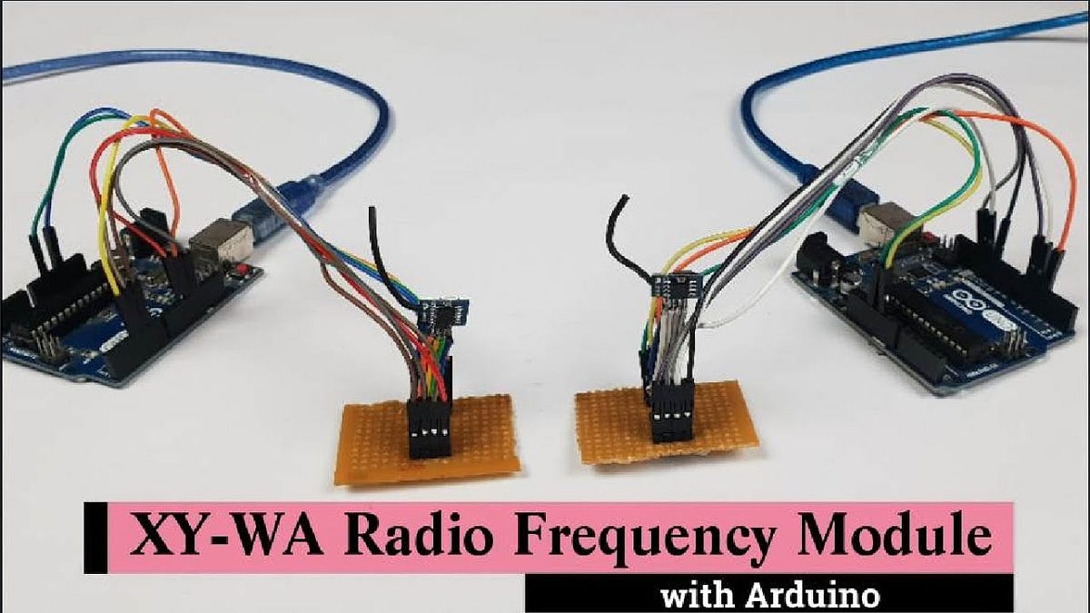 Small Size Radio Frequency Module for long-range Data Communication — XY-WA Interface with ...