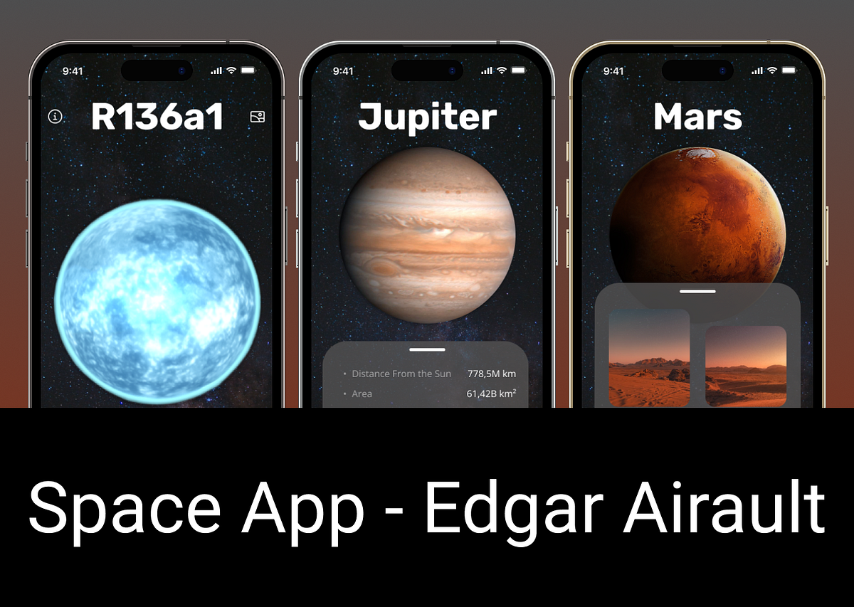 Space App Project. Creating a scrolling app like Tik Tok… | by Edgar ...