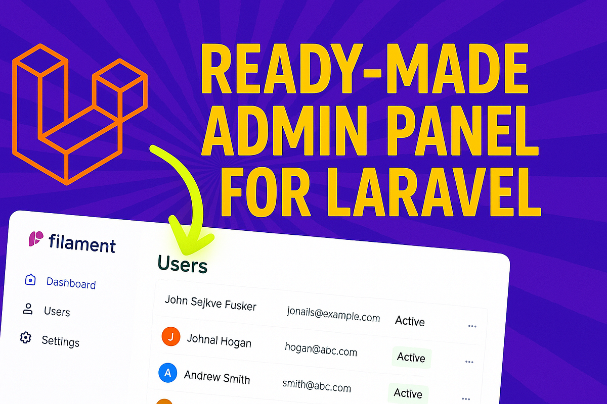 Ready-made Admin Panel for Laravel | by Soltan Abilgasimzada | Medium