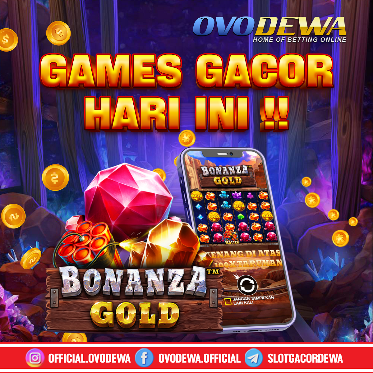 Mainkan segera game-game GACOR lainnya hanya di OVODEWA dan dapatkan ...