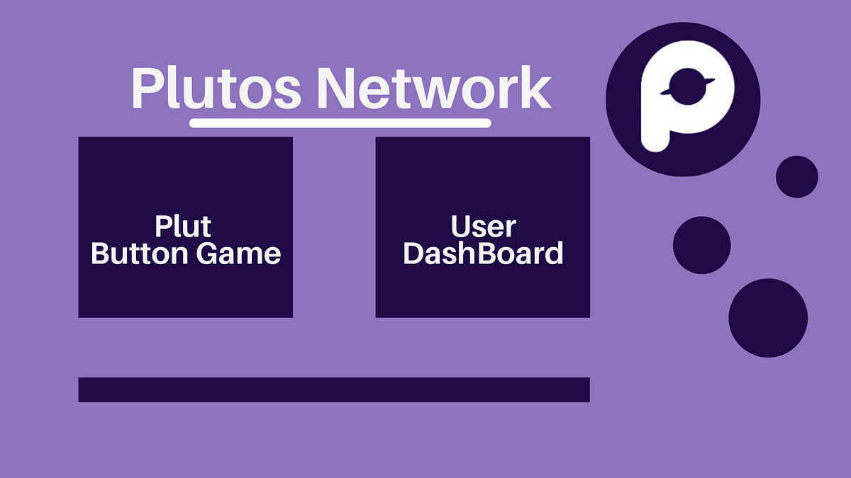 USER DASHBOARD AND PLUTBUTTON GAME BY PLUTOS NETWORK | by Swift Riser ...