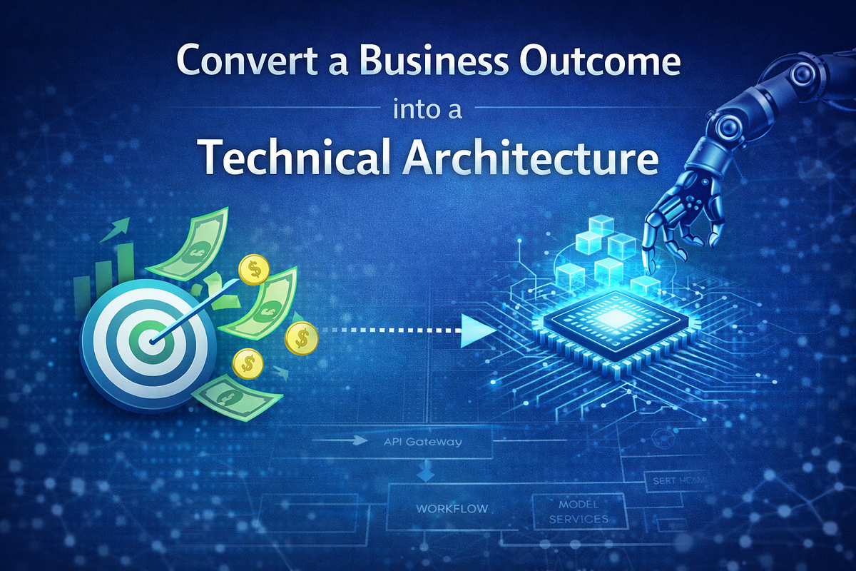 Convert a Business Outcome into a Technical Architecture | by Rahul ...