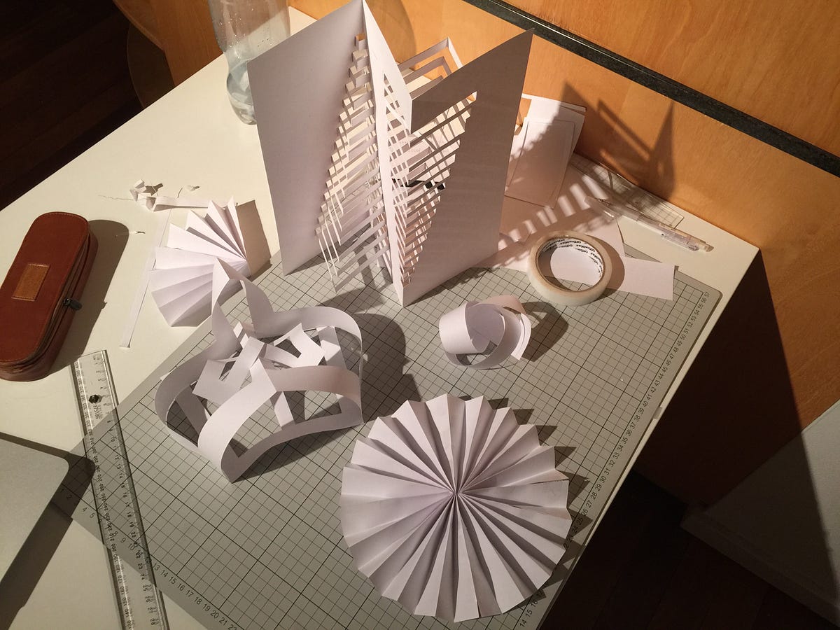 A Sequence of colors and shapes in the space | by 2772350 | Medium