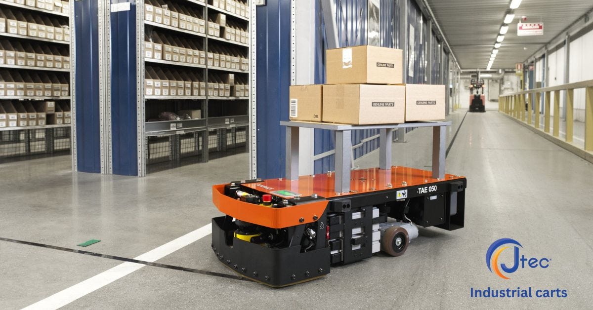 Streamlining Material Transport: Jtec Industries’ Industrial Carts ...