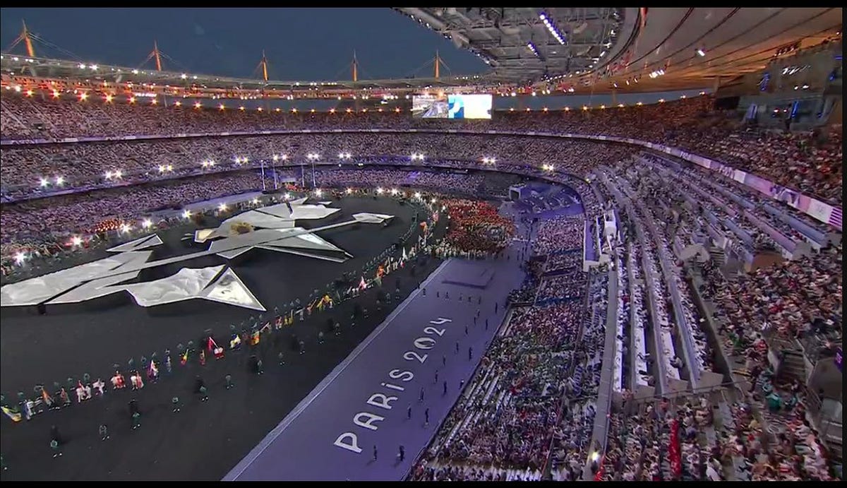 Impressions of the Closing Ceremony of the Summer Olympics in Paris ...