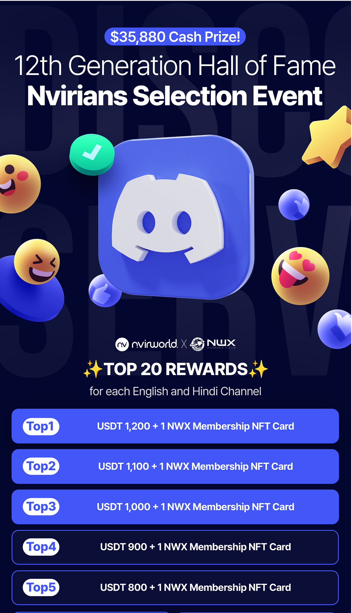 Welcome to the NVIR World Crypto Project Discord! Join us for our Level ...