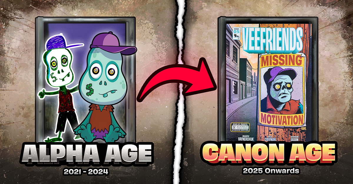 How VeeFriends Evolved From The Alpha Age To The Canon Age With A Story ...