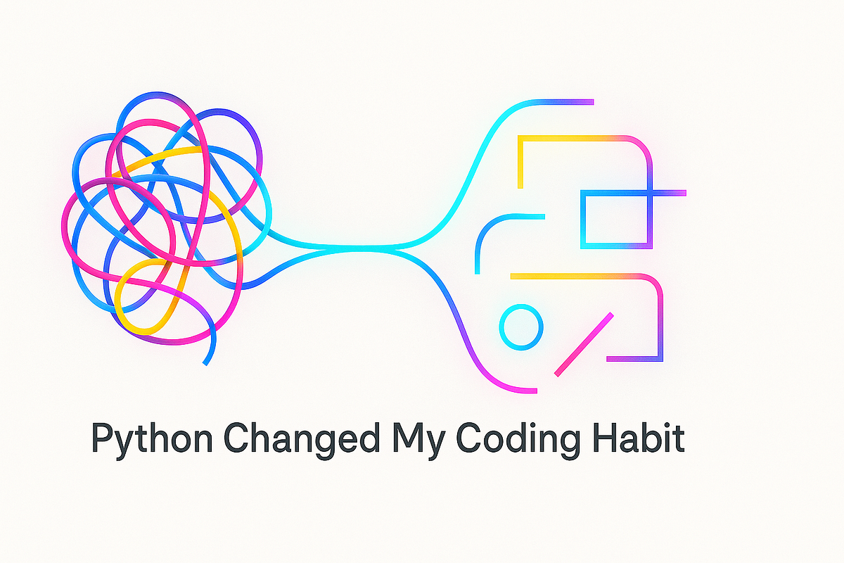 How Python Helped Me Break My Worst Coding Habit | by Nikulsinh Rajput | Jun, 2025 | Medium