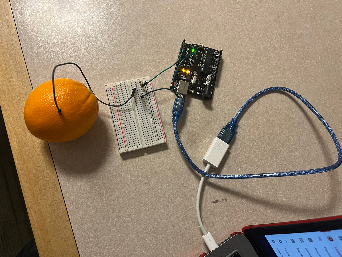 Lab 6: Capacitive Sensing. Ashwan Kadam. Tangible User Interfaces… | by ...