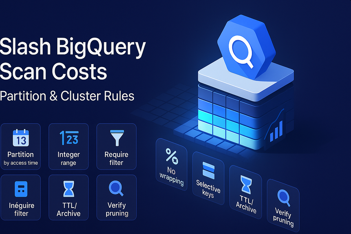 10 BigQuery Partition/Cluster Rules That Slash Scan Costs | by Hash ...