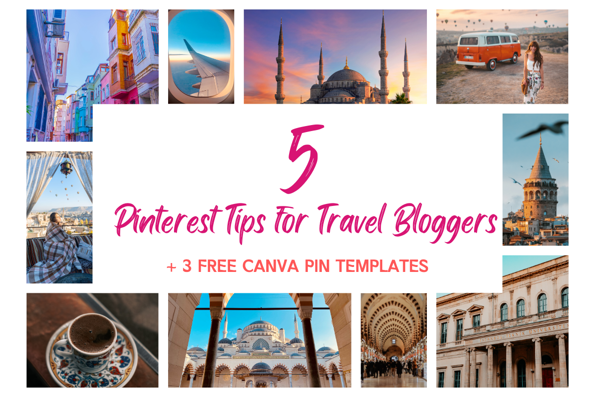 5 Pinterest Tips for Travel Bloggers + 3 Free Pins | TheDesignFlair