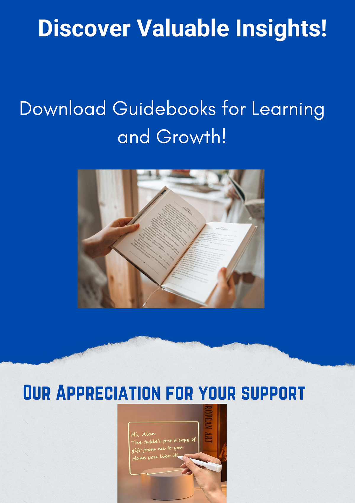 Utilizing our potential requires effective resources Guides help us to ...