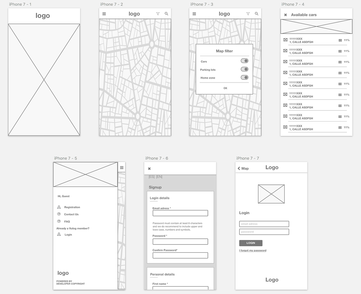 WIREFRAMING EXERCISE. El ejercicio de hoy consistía en el… | by ...