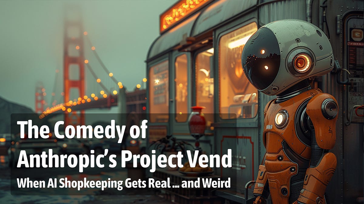 The Comedy of Anthropic’s Project Vend: When AI Shopkeeping Gets Real ...