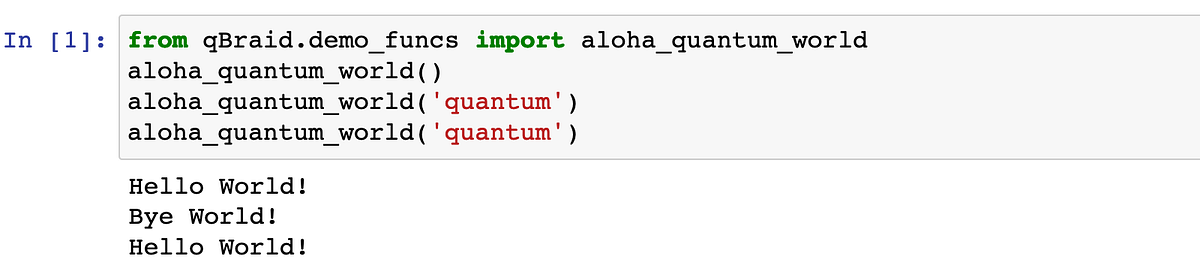 Aloha, Quantum World!. ‘Hello, World!’ has been the most… | by Kanav ...