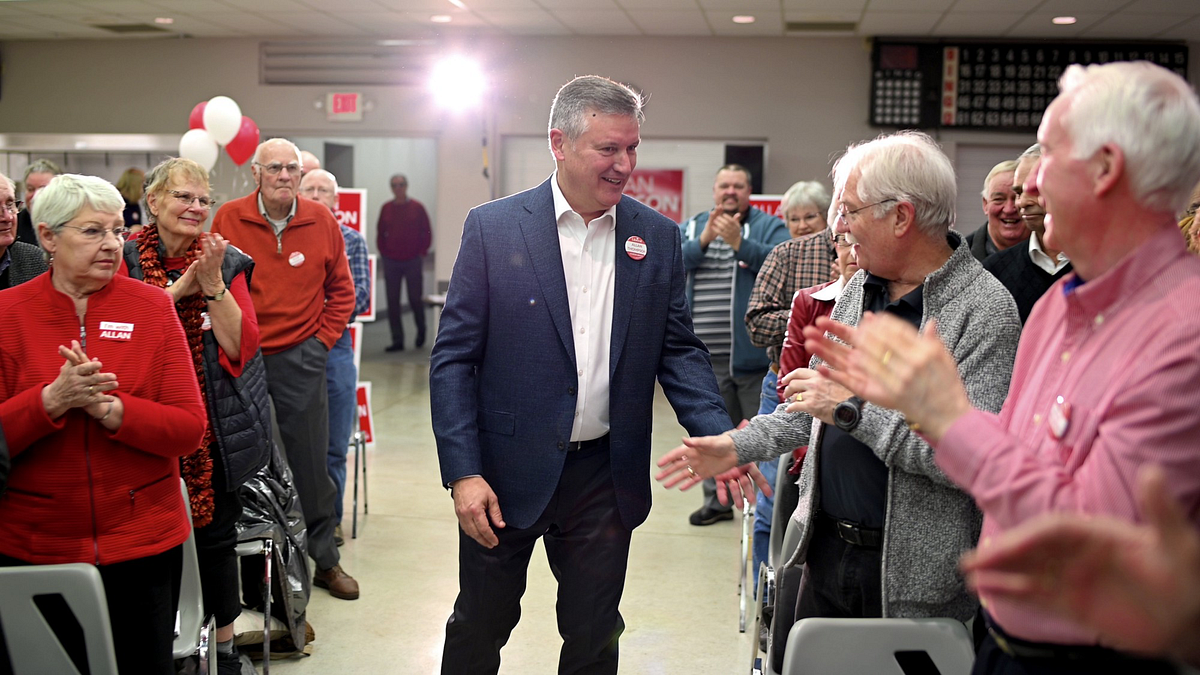 Huron-Bruce Liberal candidate Allan Thompson tells supporters Huron ...