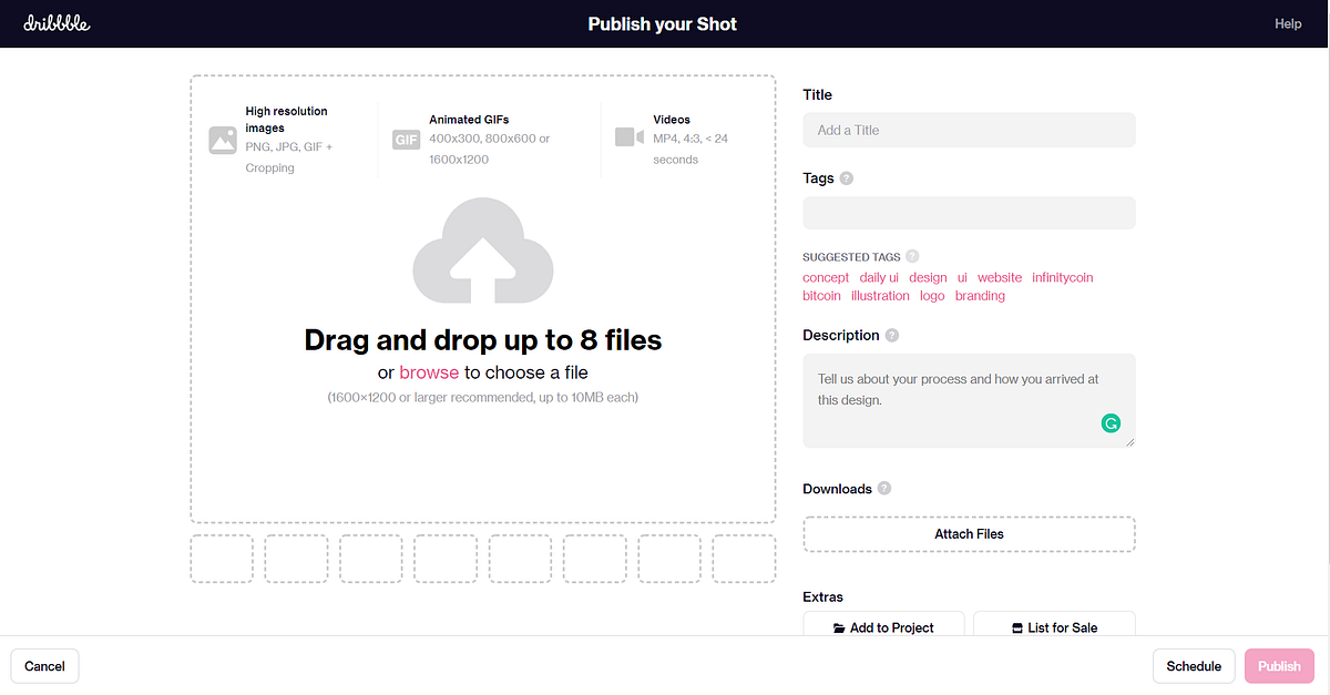 How to Add Hyperlinks in Dribbble? - Digital Information - Medium