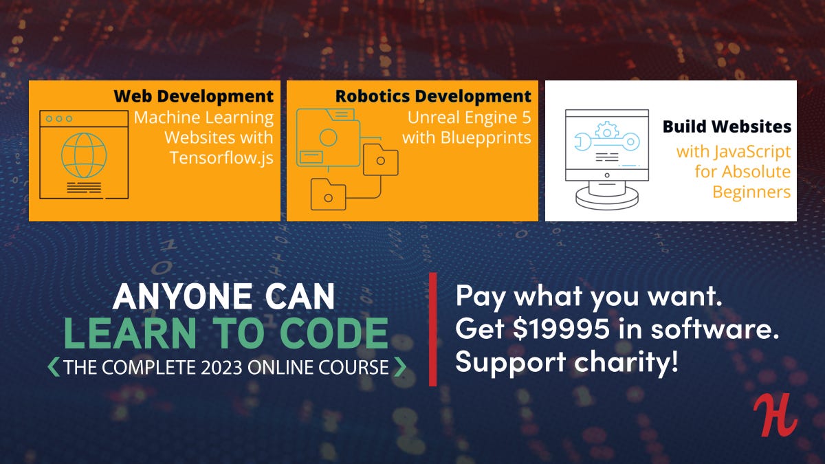 Anyone Can Learn To Code — The Complete 2023 Online Course Bundle ...