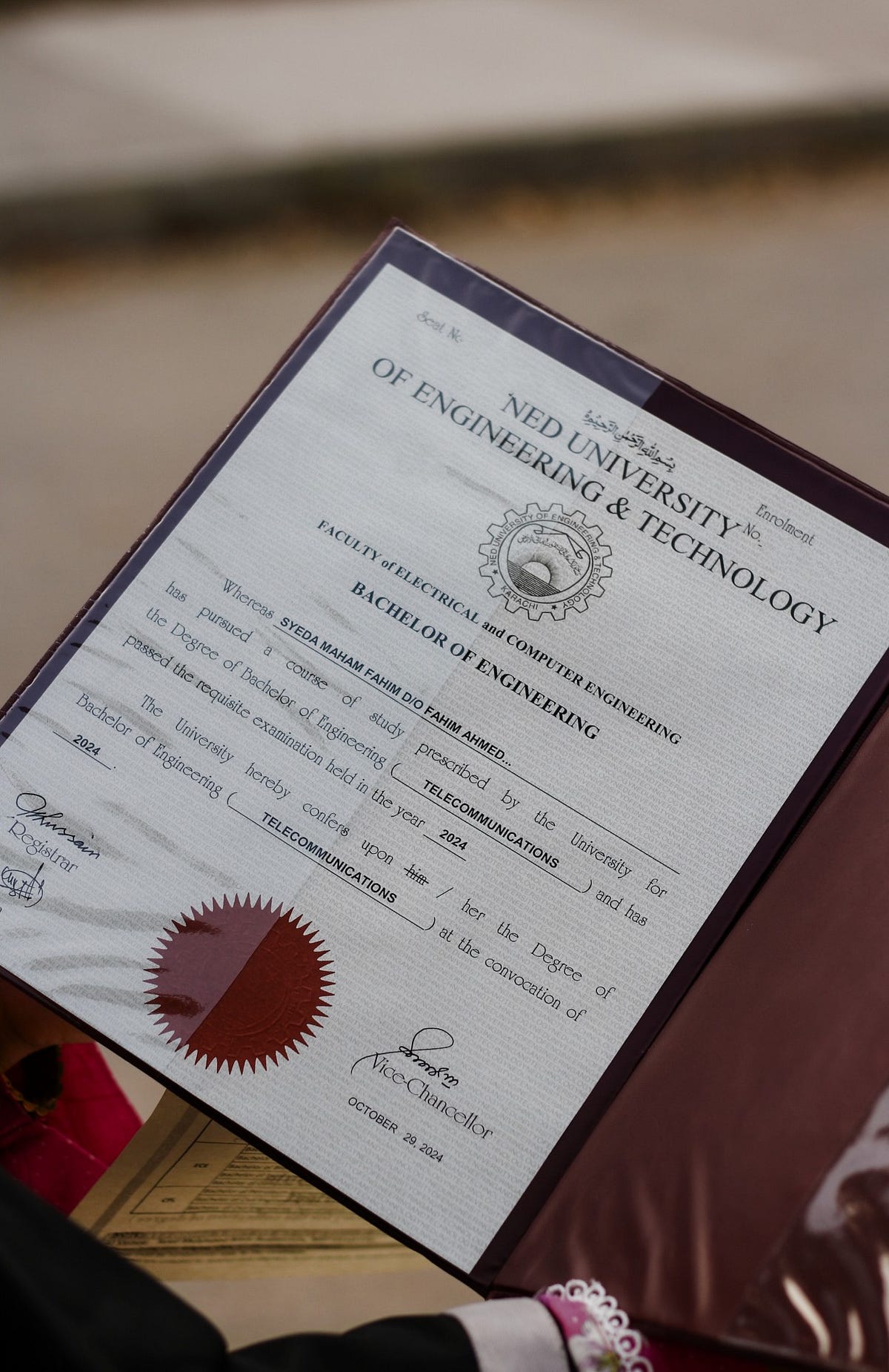 I completed 16 years of Education | by SyedaMahamFahim | Nov, 2024 | Medium