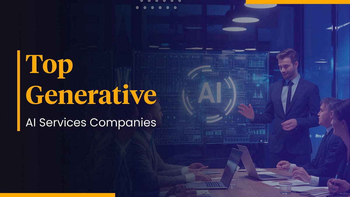 Generative AI: Top 10 Service Providers for 2024 - MoogleLabs - Medium