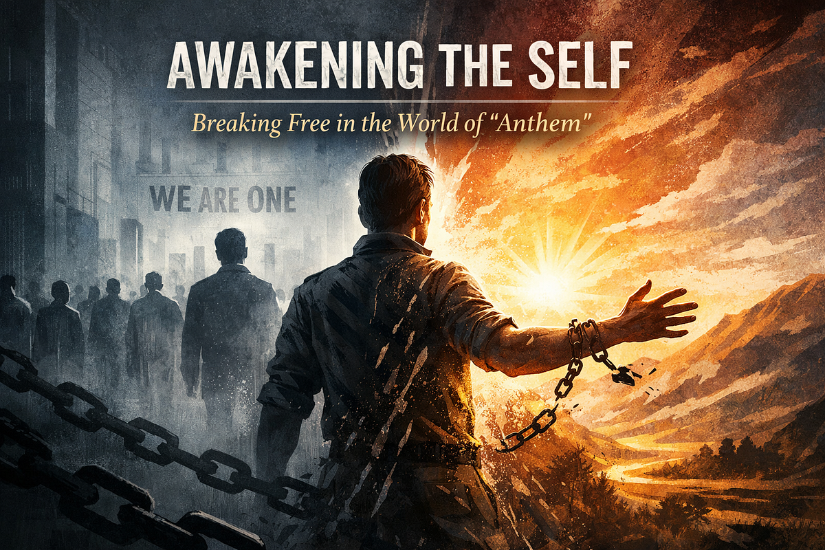 Anthem by Ayn Rand. It was written by Ayn Rand, and yeah, I… | by Cdmon ...
