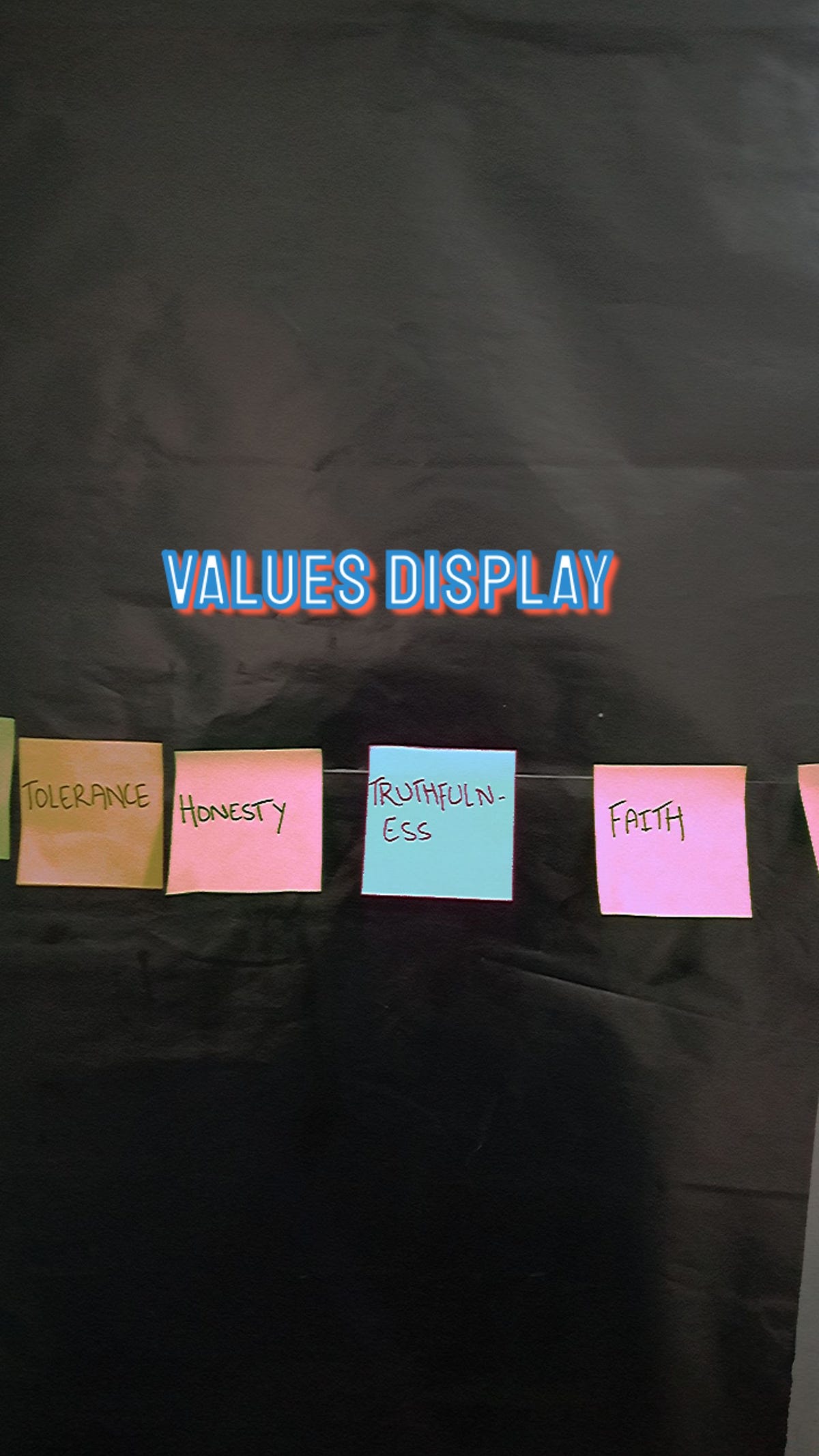 The Wall of Values: Reflecting on My First Two Weeks at Amal Academy ...