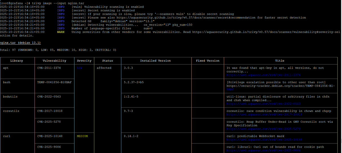Container Security: Container Image Scanning tools || Trivy || Grype ...